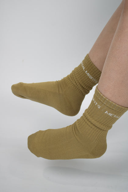 Misfit Socks Tan – Metal Misfits